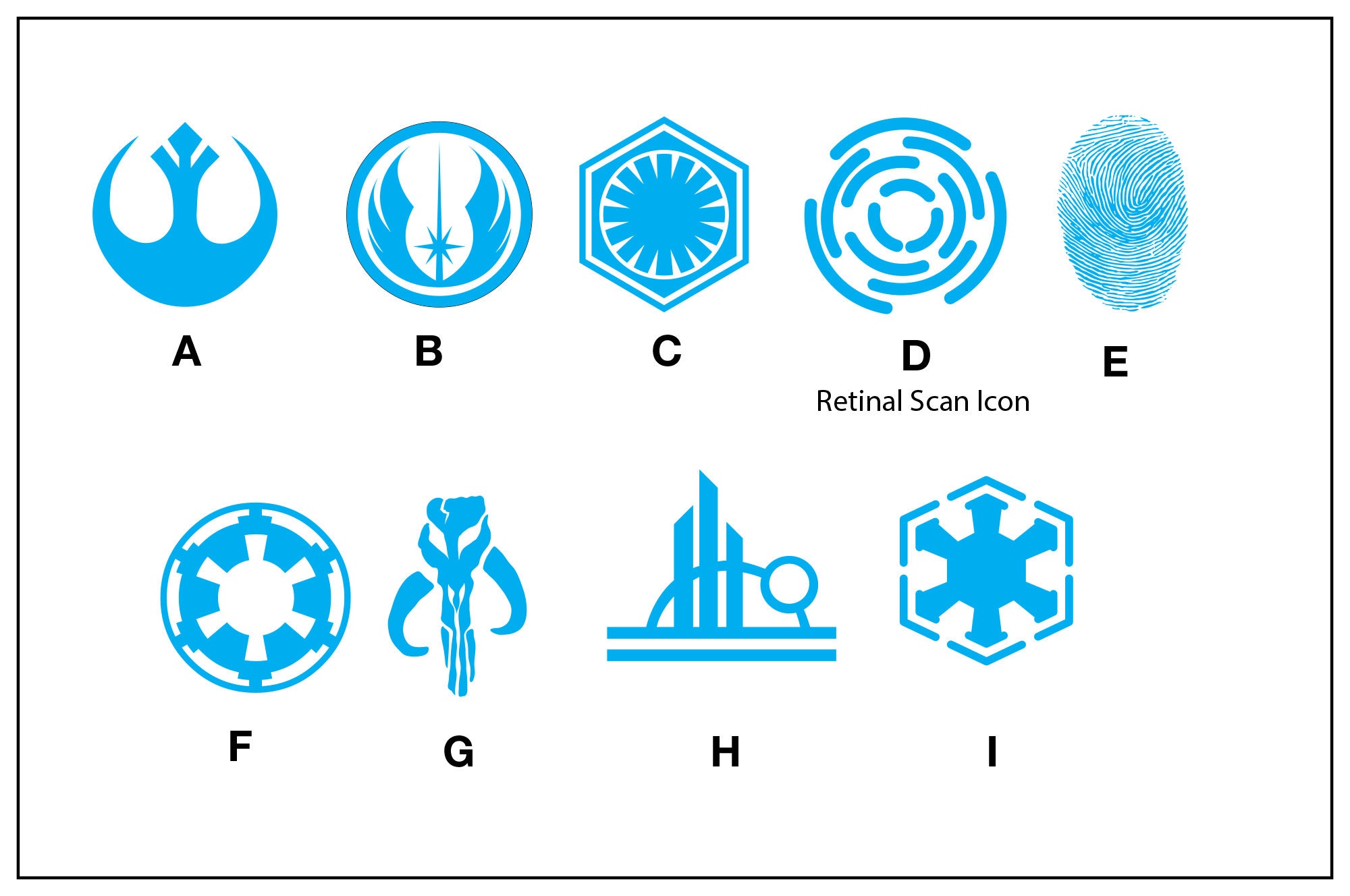 Star Wars Universe ID Card | Etsy Canada