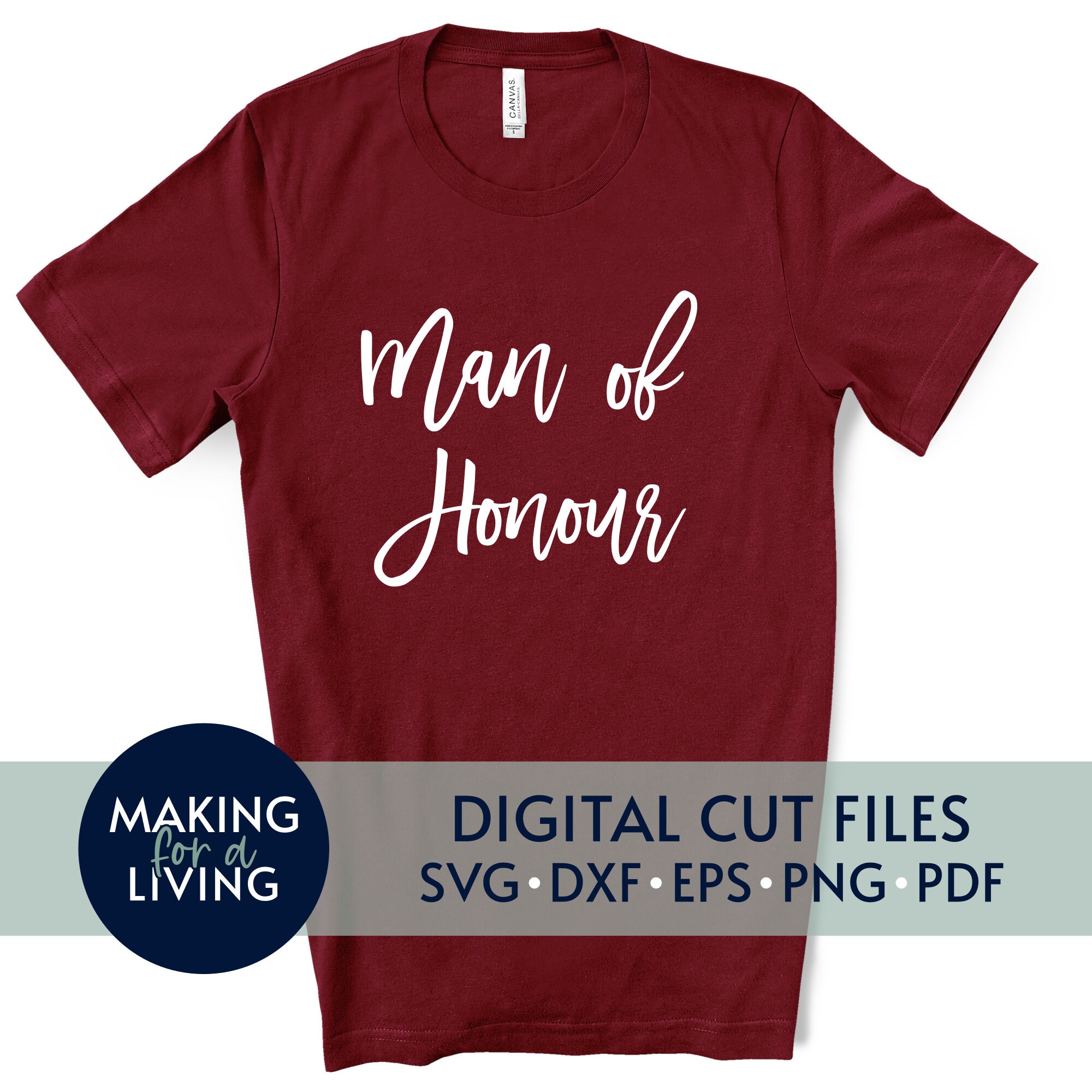 Man of Honour/honor SVG Cut File Digital Cut Files for Cricut ...