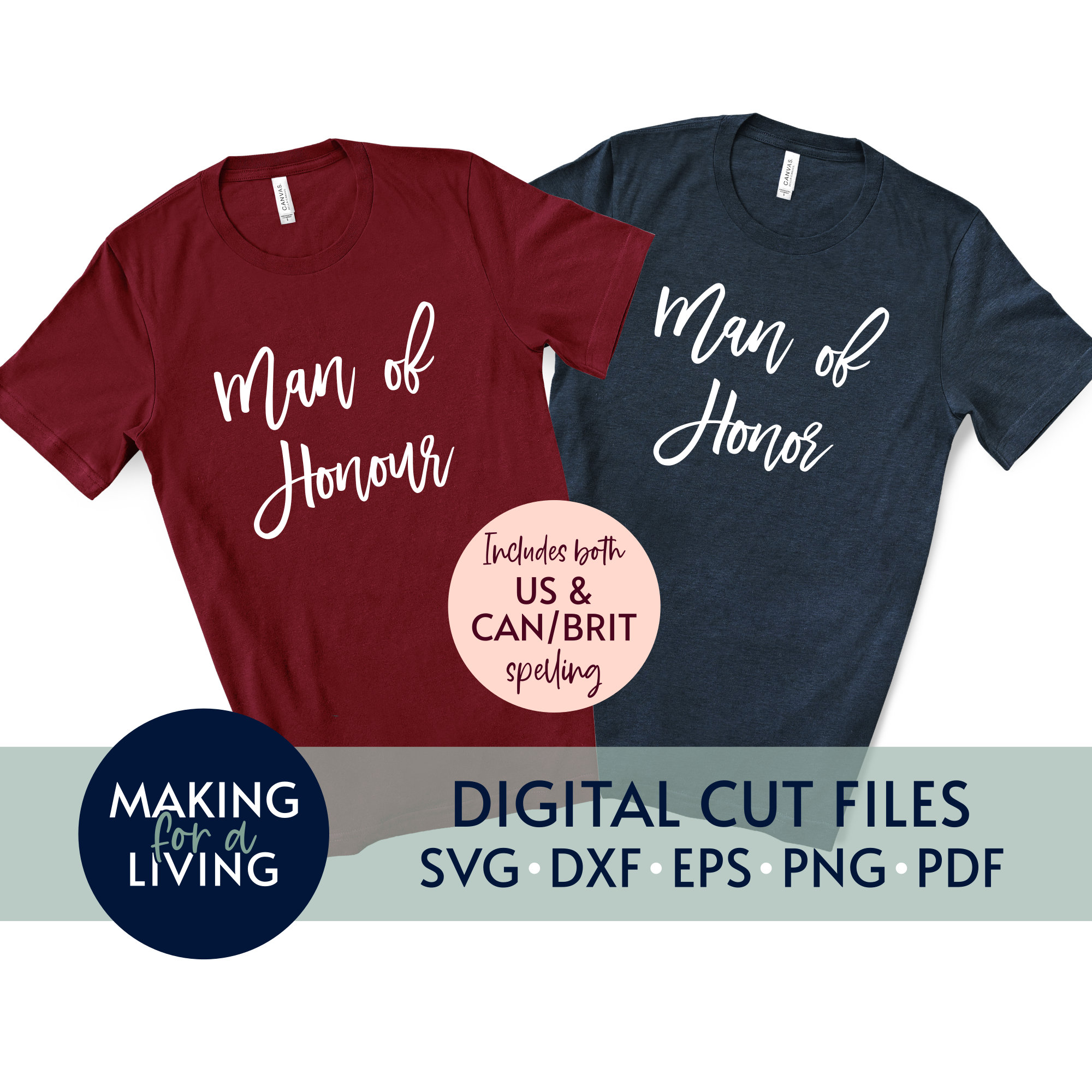 Man of Honour/honor SVG Cut File Digital Cut Files for Cricut ...