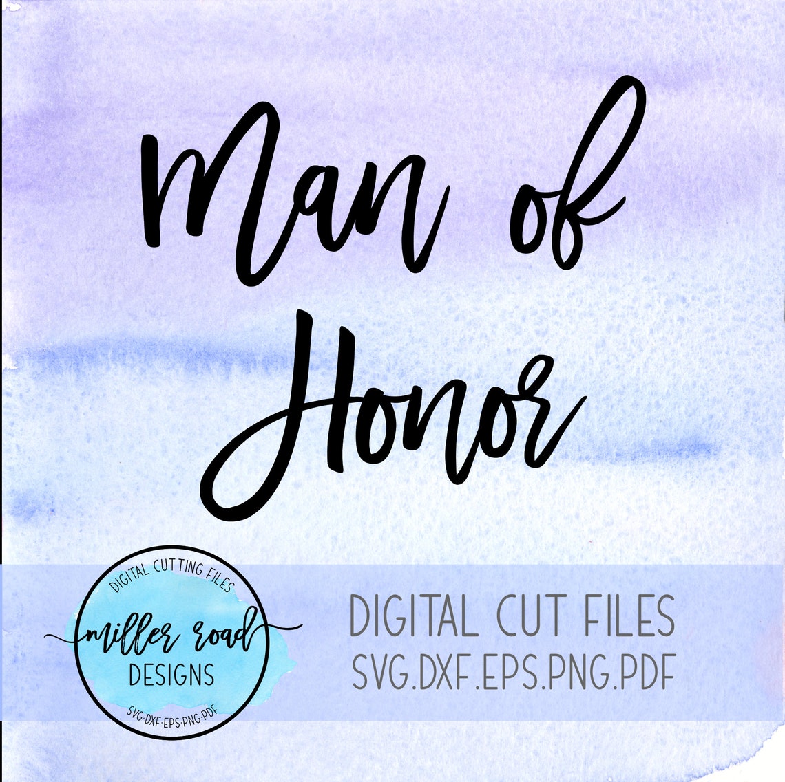 Man of Honour/Honor SVG Cut File Digital cut files for | Etsy