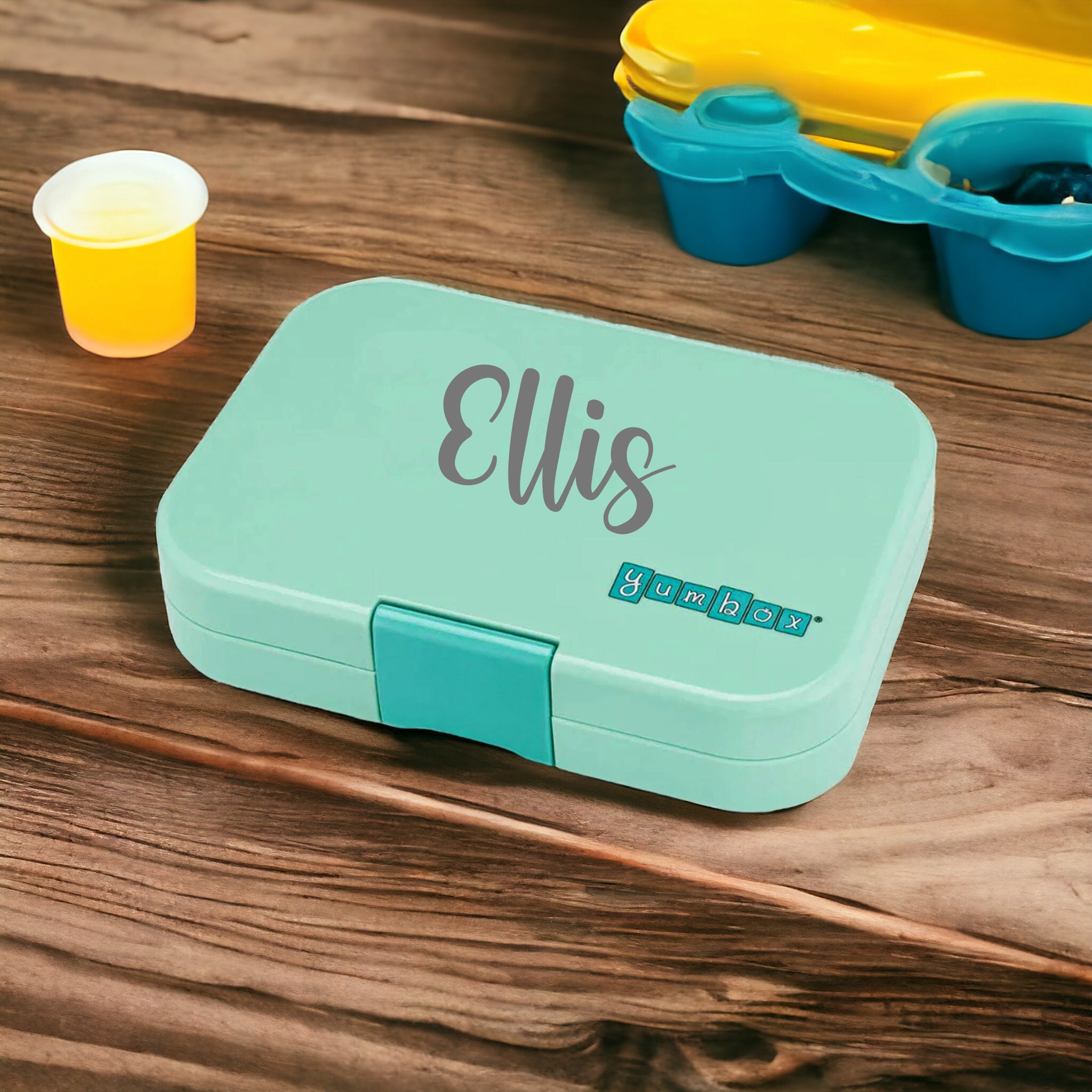 Personalised Lunchbox Vinyl Sticker Print | Chrildren & Adults - Etsy