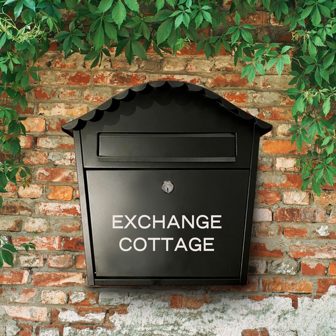 Personalised Vinyl Decal | Permanent Transfer for a Mailbox/postbox ...