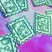 Shark Stamp Sticker Set - Etsy