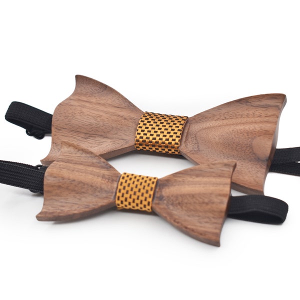 Wooden Bow Tie - Etsy