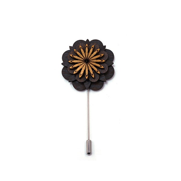 Flower Lapel Pin - Etsy