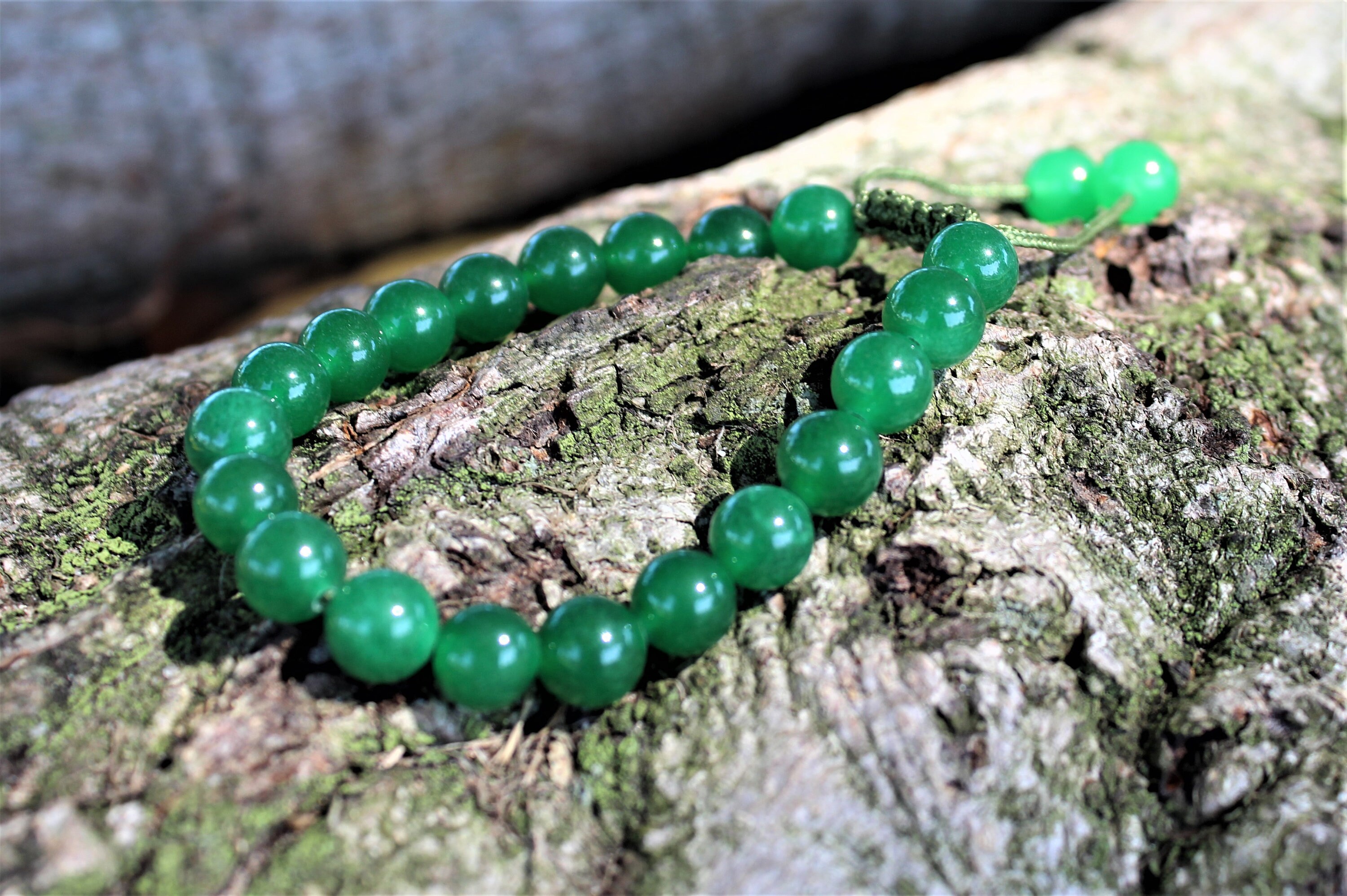 Jade Mala Wrist Bracelet Jade Mala Bracelet Adjustable - Etsy Singapore