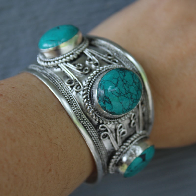 Turquoise Bracelets - Etsy