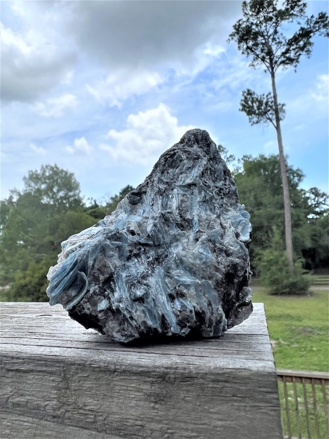 Rare Blue Kyanite Specimen Kyanite Chunk Stone of Truth and Balance Raw ...