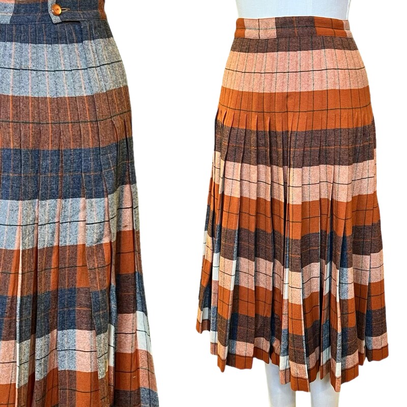 Pendleton Skirt - Etsy