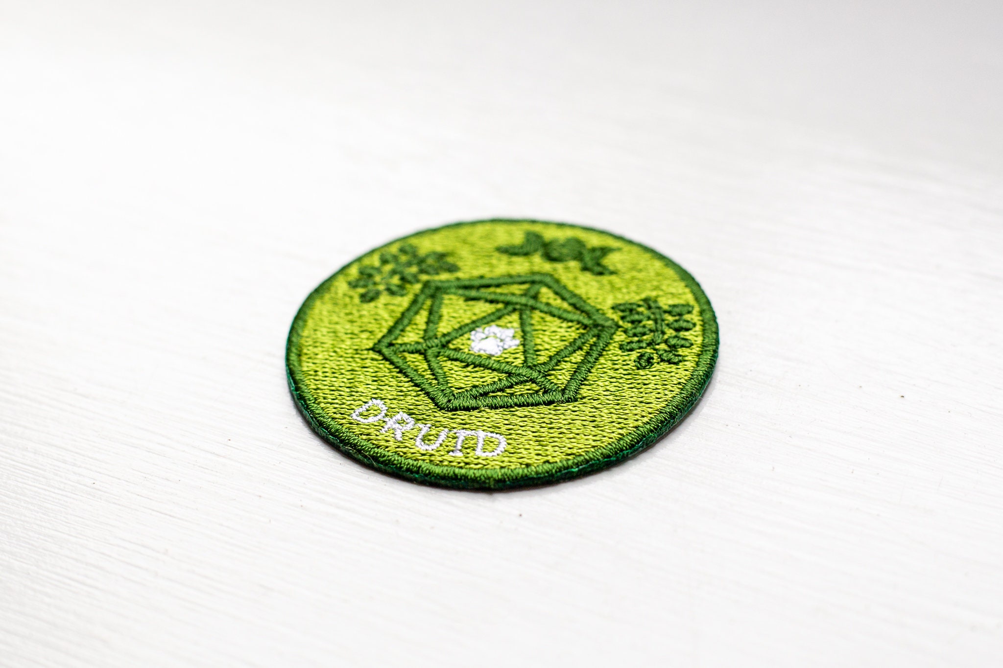 DRUID - Dungeons & Dragons Inspired Scout/achievement Iron on Patch - Etsy
