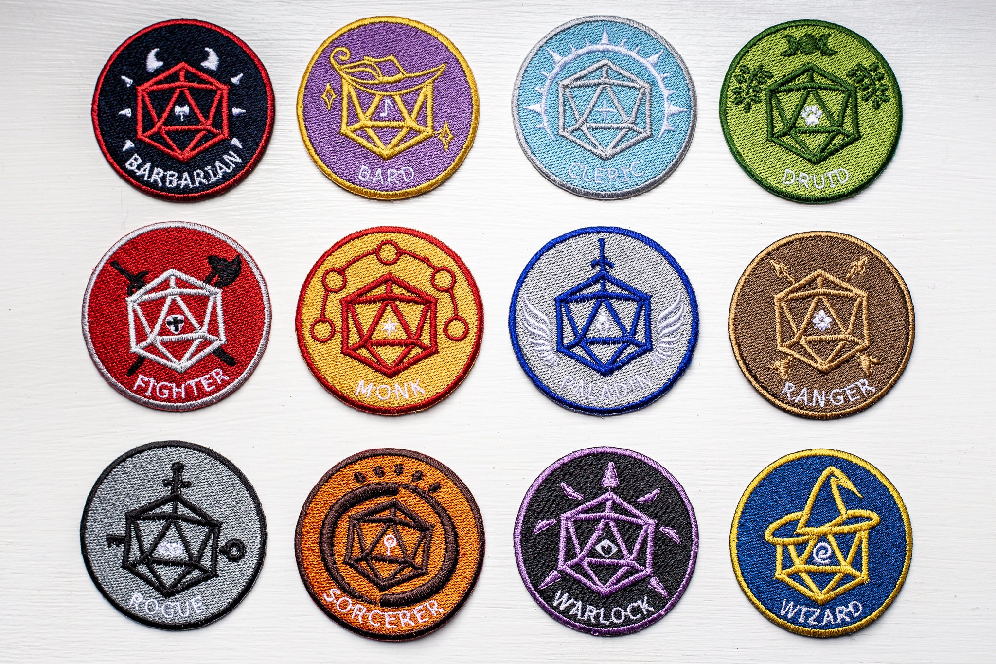 DRUID - Dungeons & Dragons Inspired Scout/achievement Iron on Patch - Etsy
