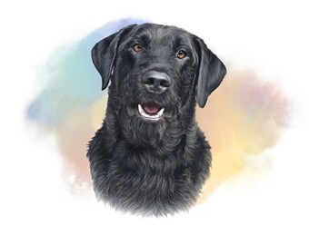 Labrador Fabric Panel - Etsy UK