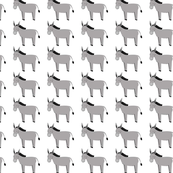 Donkey Quilt Fabric - Etsy