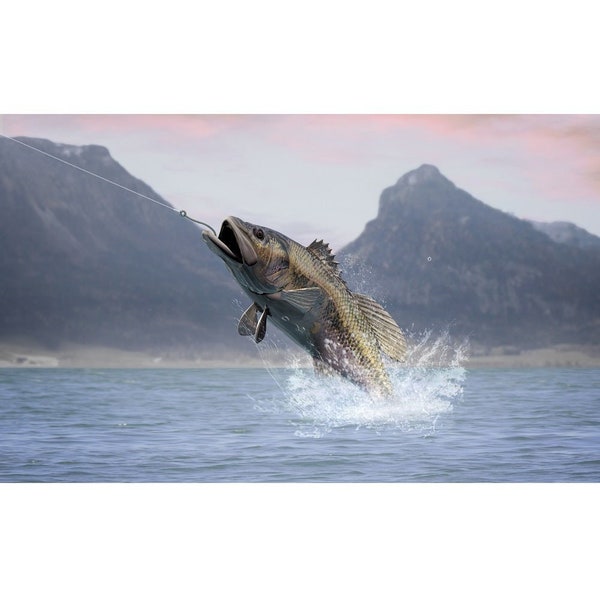 Bass Quilt Panel - Etsy