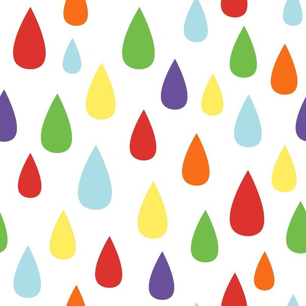Rainbow Raindrops - Etsy