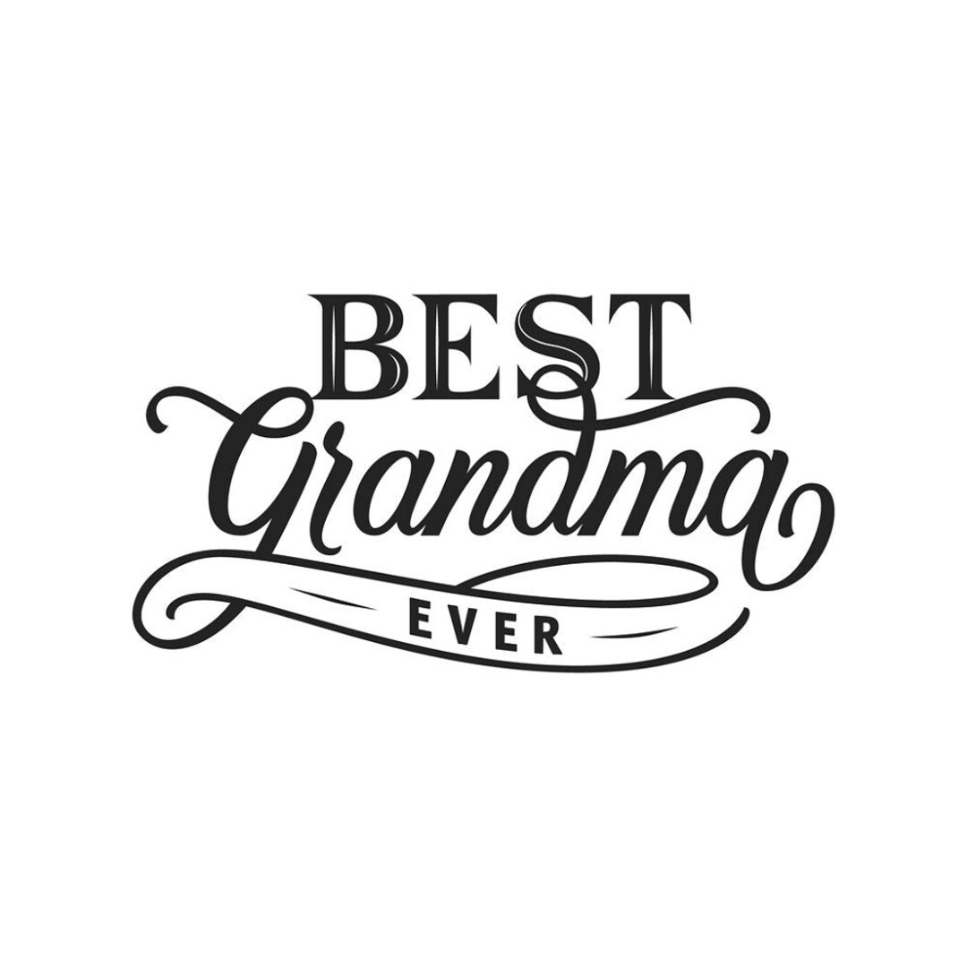 Best Grandma Ever Banner Fabric Panel - Etsy