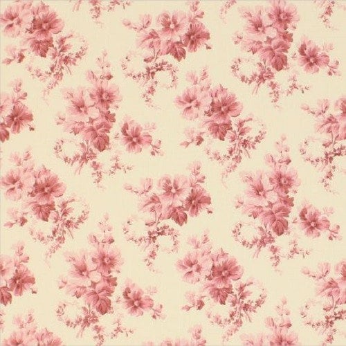 100% Cotton Pink Rose Fabric Small Print Calico Floral - Etsy