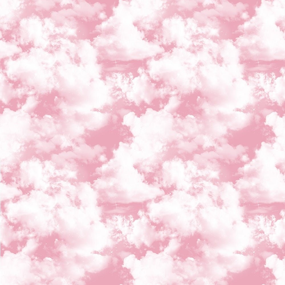 Pink Clouds 1 Fabric - Etsy