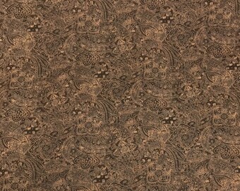 Brown Quilt Fabric | Etsy