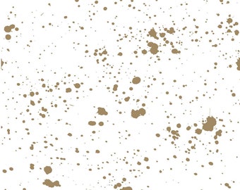 Tan Splatter Fabric - Etsy