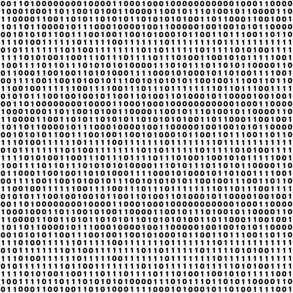 Programming 1s and 0s Fabric Black/white - Etsy