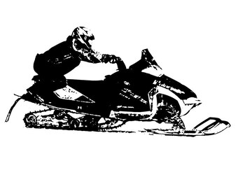 Snowmobile Fabric - Etsy