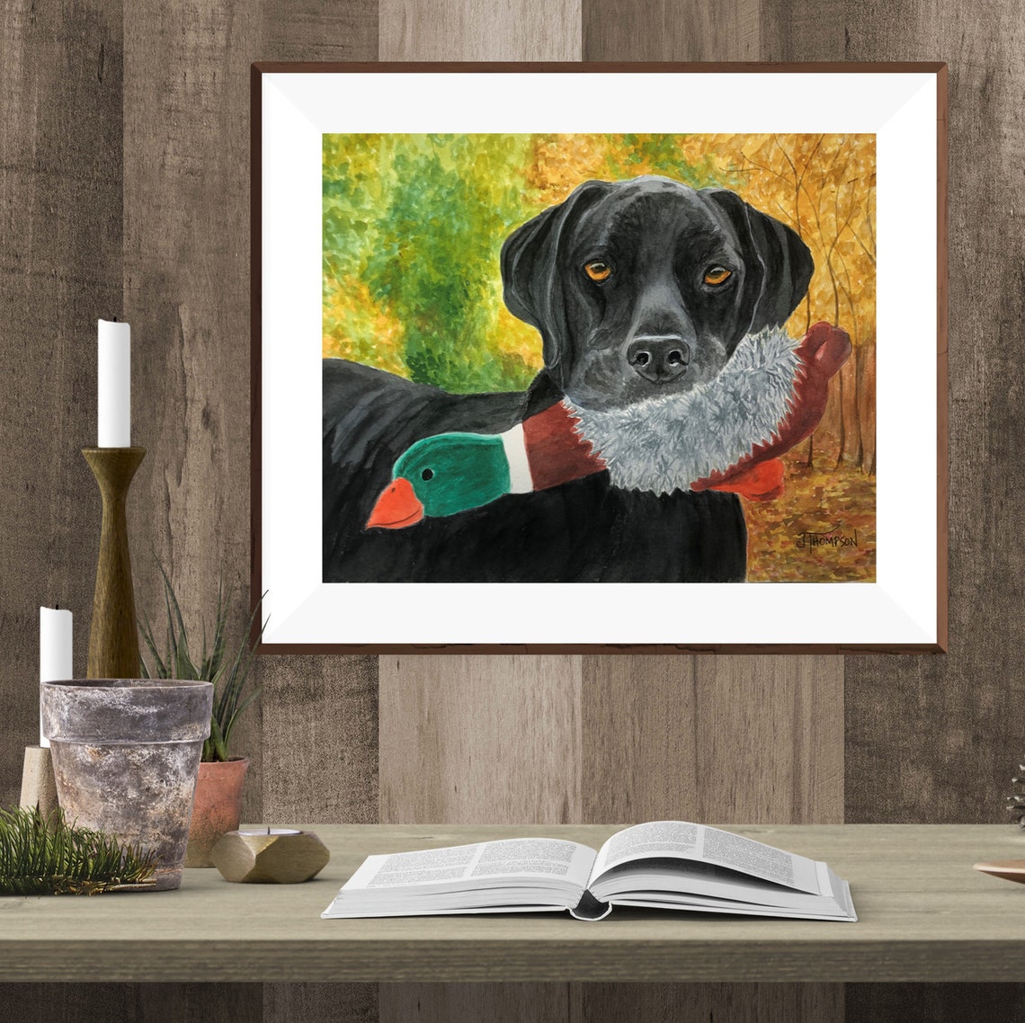 LABRADOR RETRIEVER ART Original Watercolor or Giclee Art | Etsy