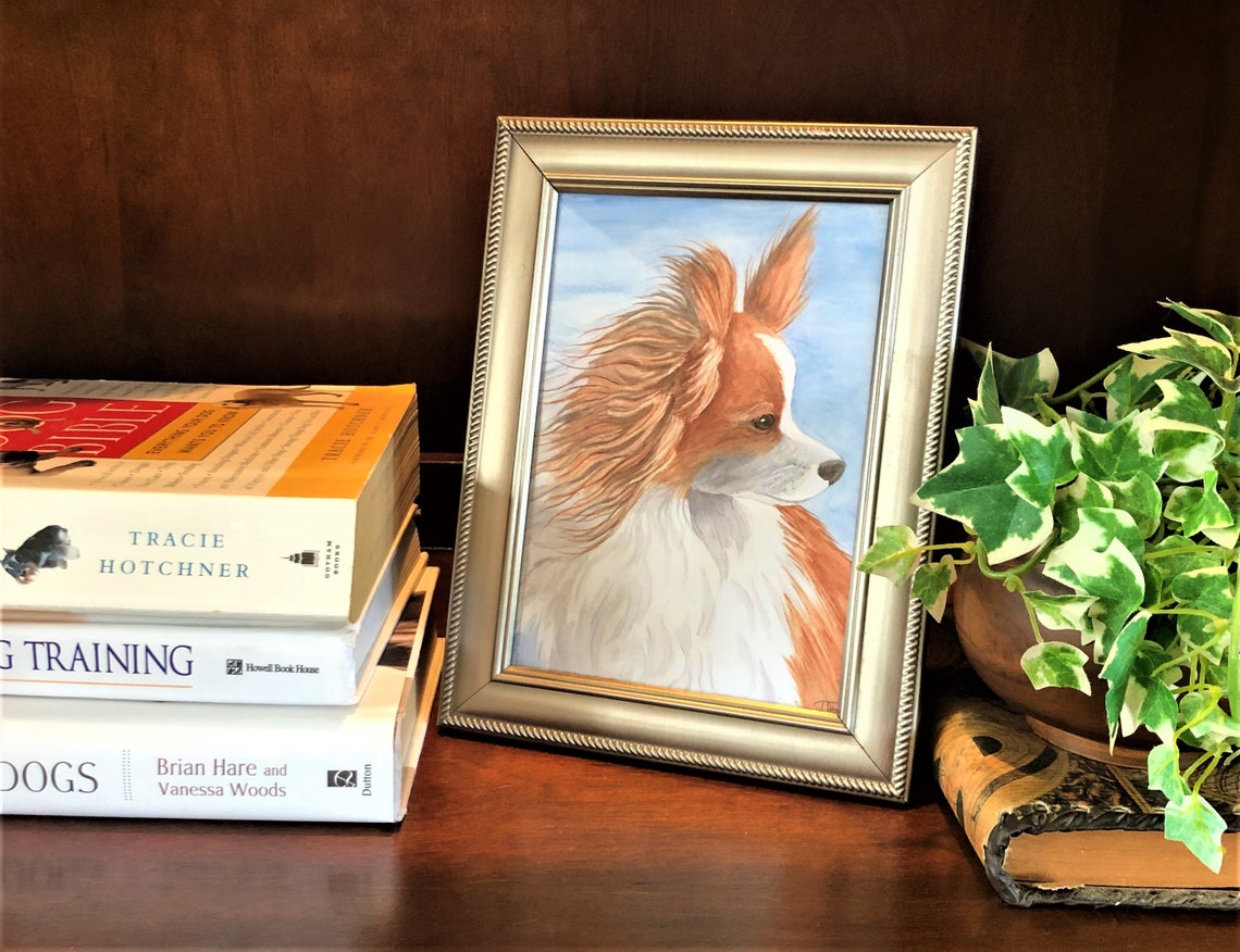 PAPILLON ART PRINT Giclee Art Print From Original Watercolor - Etsy