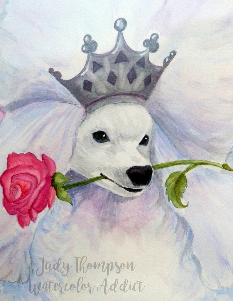 Poodle Art Print Toy Poodle Art Print Giclee Print - Etsy