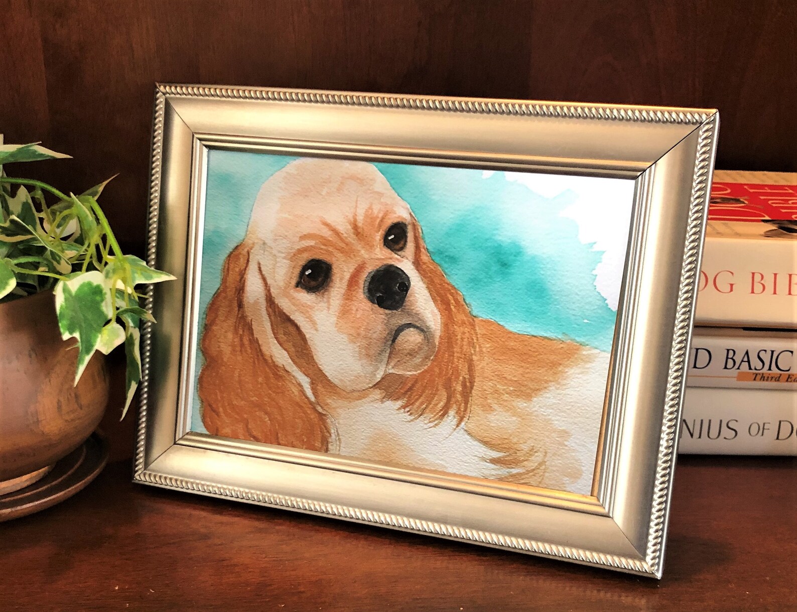 COCKER SPANIEL ART Giclee Print From Original Watercolor Painting, Gift ...
