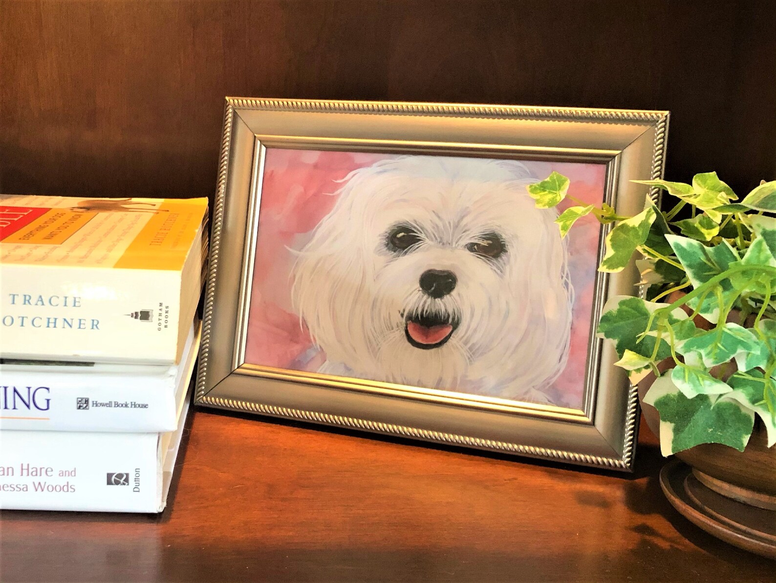 MALTESE DOG ART Original Watercolor Painting or Giclee - Etsy