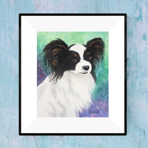 PAPILLON ART, ORIGINAL Watercolor Painting -or- Archival Giclee Print ...