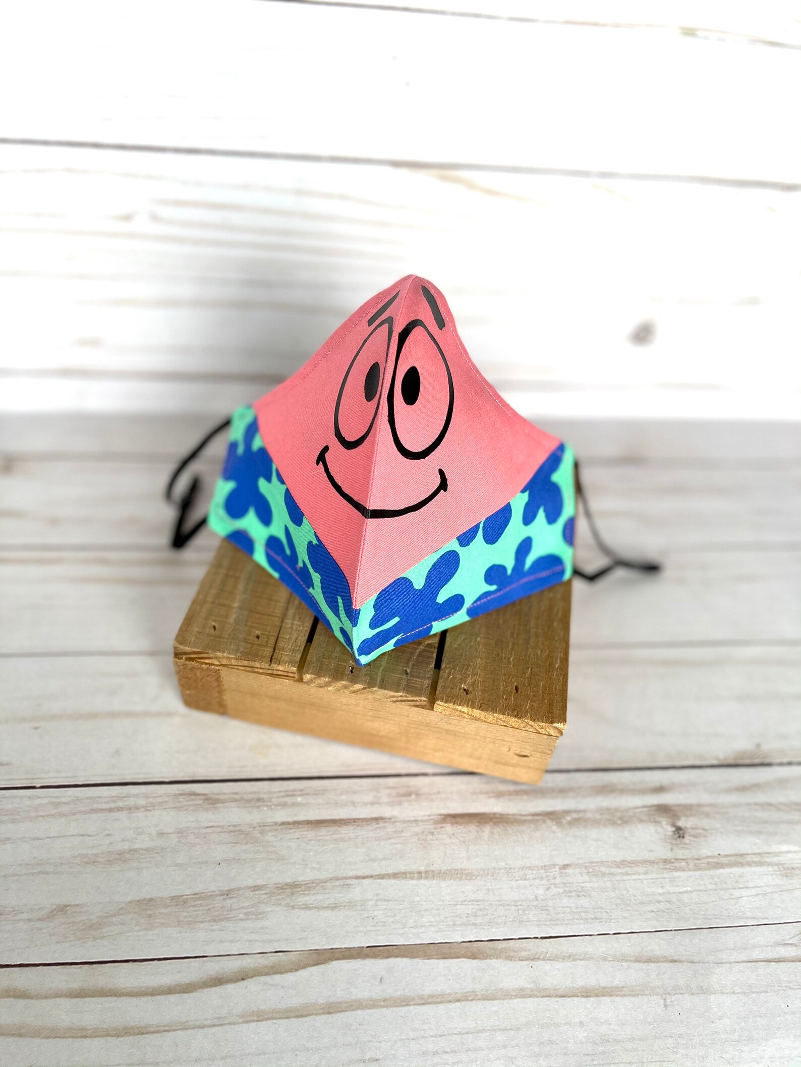 WASHABLE FACE MASK Patrick Face Mask Patrick Star Mask | Etsy