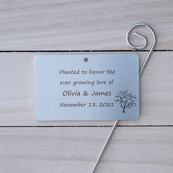 Memorial Tree Tag - Etsy