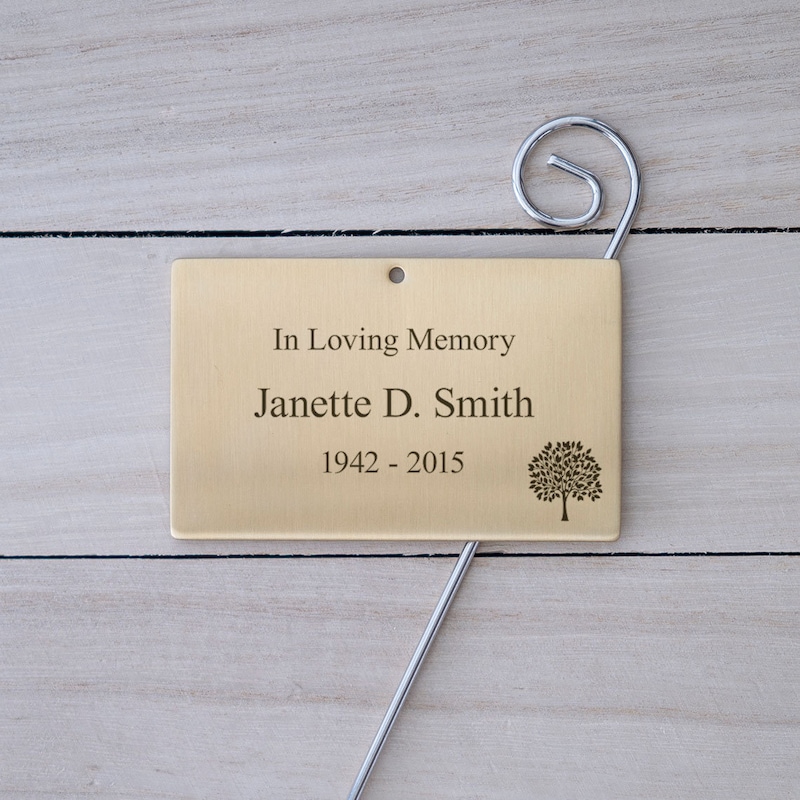 Memorial Marker - Etsy