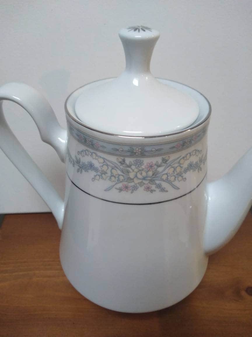 Vintage Crown Ming Fine China Coffee Pot - Etsy