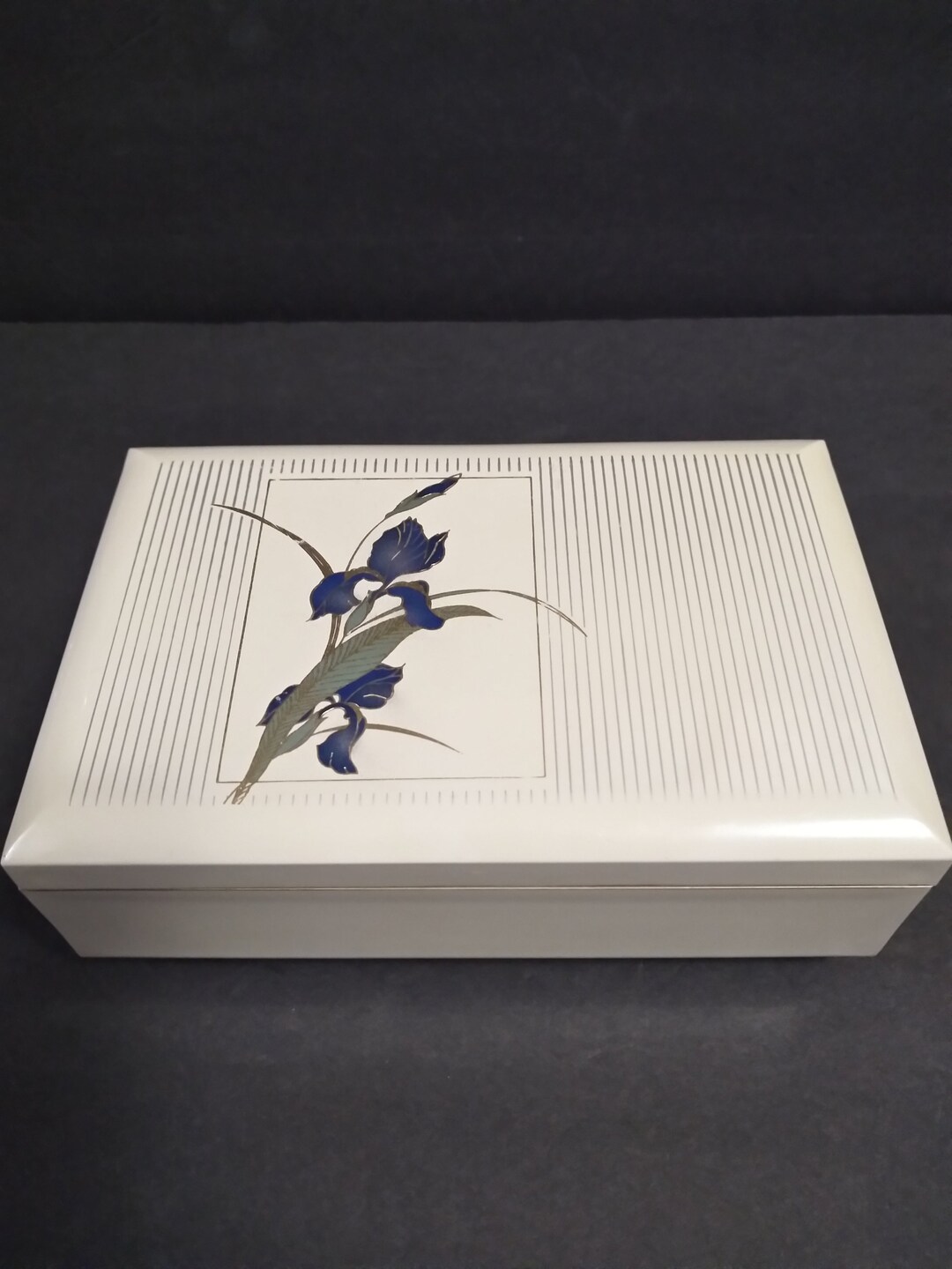 Jewelry Box Musical Otagari Grand Iris Design - Etsy