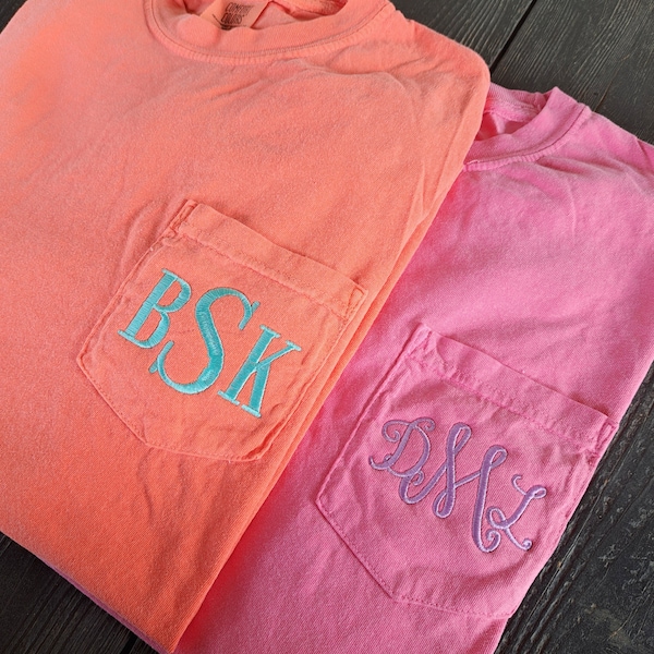 Tshirt Monogram - Etsy