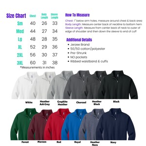 Custom School Spirit Mascot Pullover, Teacher Quarter Zip Sweatshirt ...