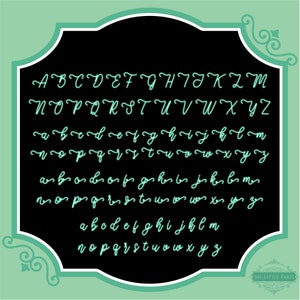 Neon Script Line Glow Effect Alphabet PNG Clip Art Letters Script ...