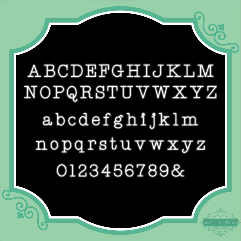 Neon Line Glow Effect Alphabet PNG Clip Art Letters Typewriter Font ...