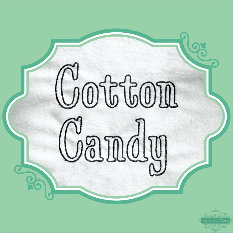 Candy Font - Etsy