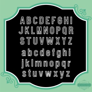 Neon Line Glow Effect Alphabet PNG Clip Art Letters Font Instant ...