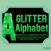 PNG Glitter Clip Art Letters Font Numbers Instant Download Files Green ...
