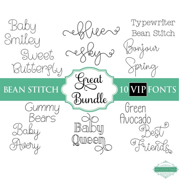 Fiber Arts Embroidery Art & Collectibles VIP Bean Stitch Embroidery ...