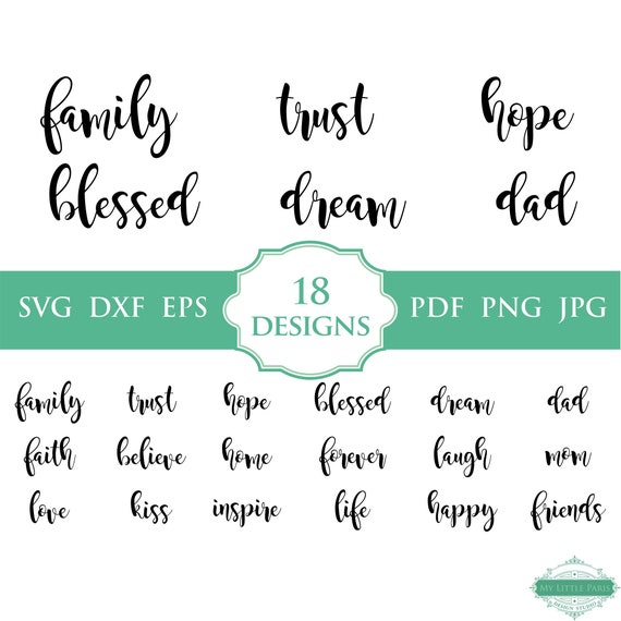 Happy Family Words