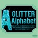 PNG Glitter Clip Art Letters Font Numbers Instant Download Files Cyan ...