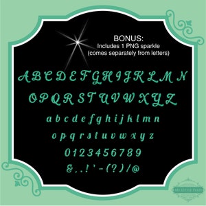 PNG Glitter Sparkle Clip Art Letters Font Numbers Instant Download ...