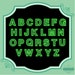 Neon Glow Effect Alphabet PNG Clip Art Letters Font Instant Download ...