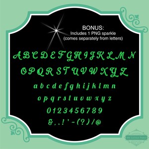 PNG Glitter Sparkle Clip Art Letters Font Numbers Instant Download ...